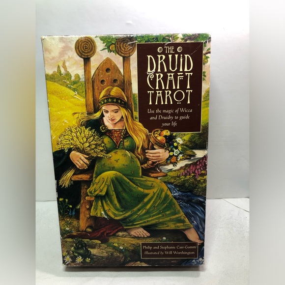 Vintage | Games | The Druidcraft Tarot By Philip Carrgomm Stephanie ...